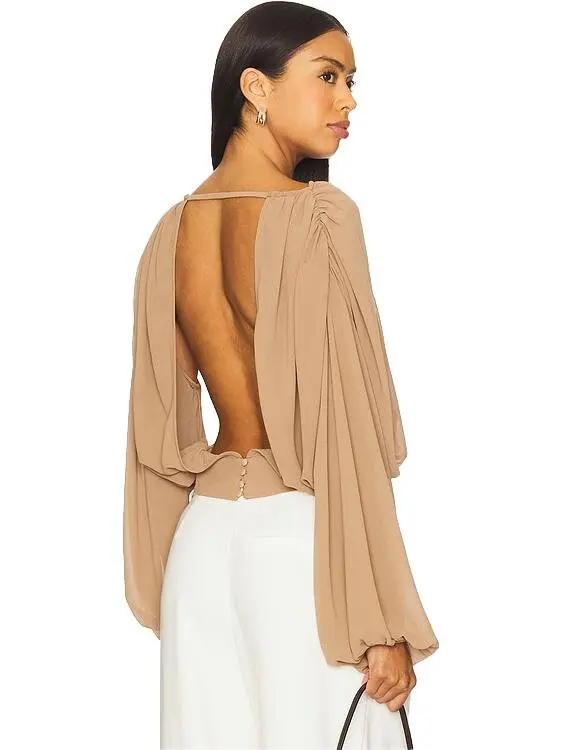 Lpa Davina Blouse - Brown