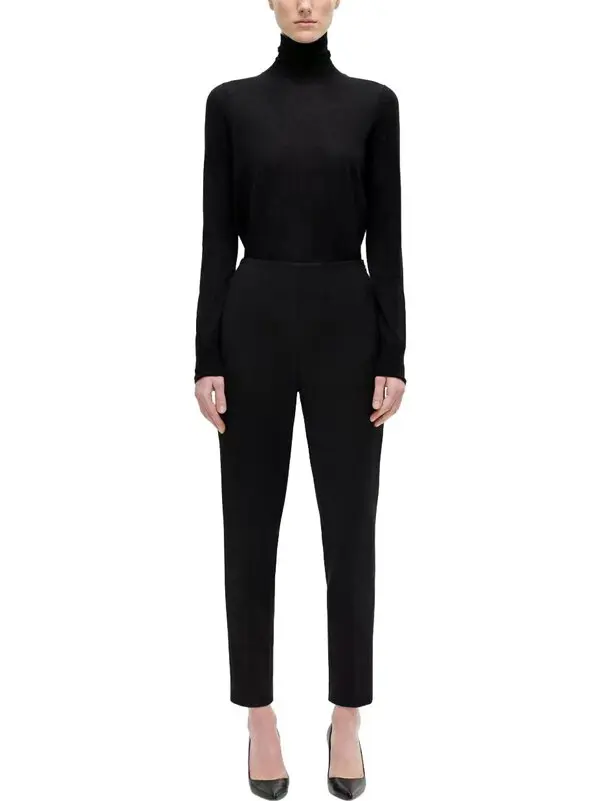 Adam Lippes Compact Trousers - Black
