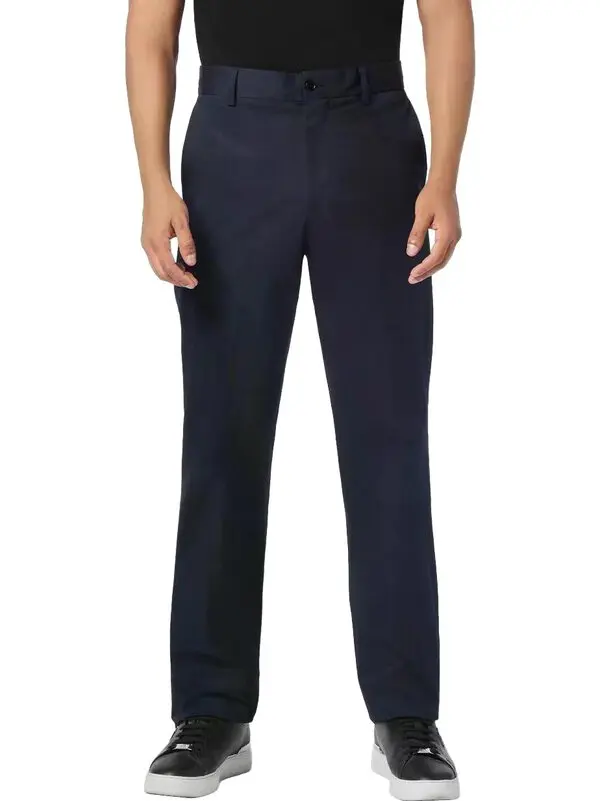 Philipp Plein Logo Plaque Trousers - Blue
