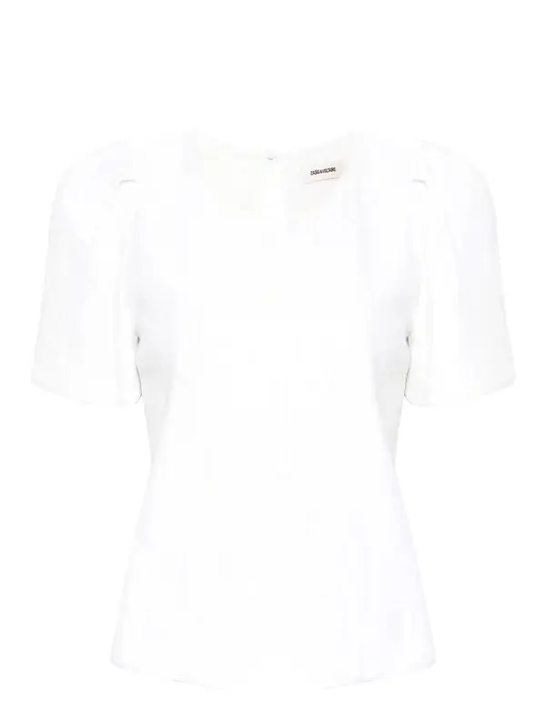 Zadig&Voltaire Tchao Sequinned T-shirt - White