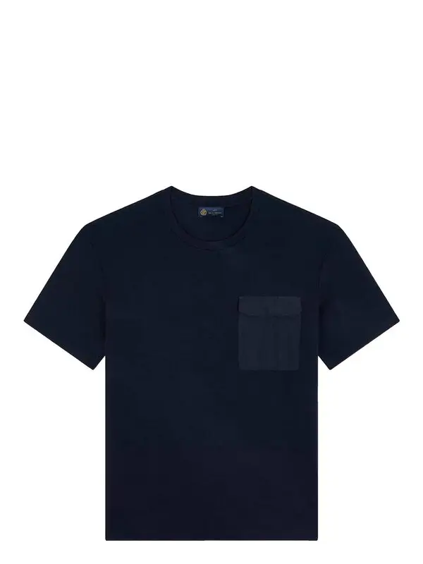 Paul & Shark Delight Interlock T-shirt - Blue