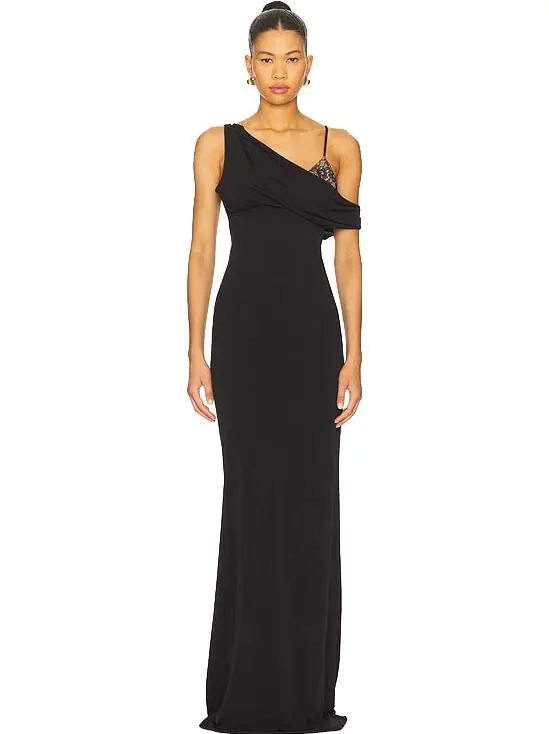 BANANHOT Elektra Gown - Black