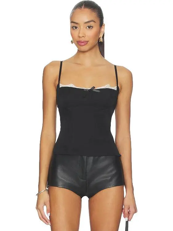 Superdown Bryslyn Cami Top - Black