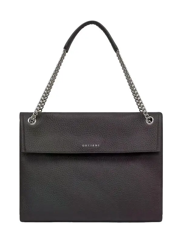 Orciani Leather Shoulder Bag - Brown
