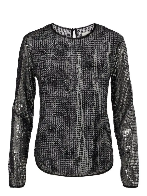 Isabel Marant Étoile Sequined Top - Silver