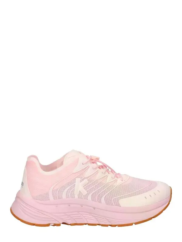Kenzo Logo Detail Mesh Sneakers - Pink