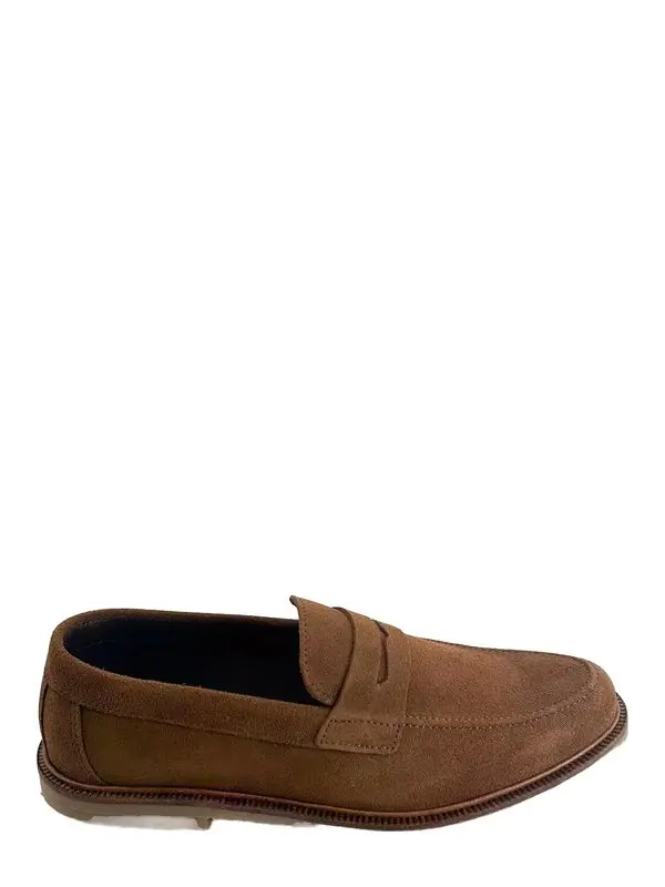 Bruno Magli Carmelo Penny Strap Loafers - Brown
