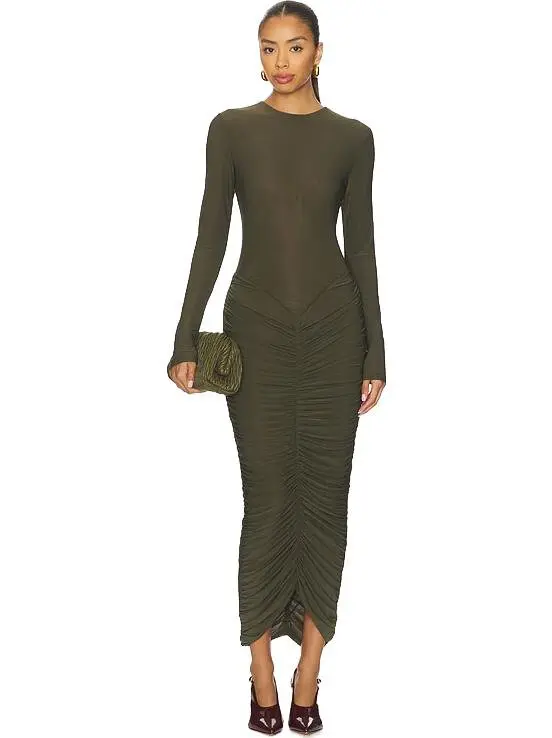 Ronny Kobo Sidonie Dress In . Also - Olive