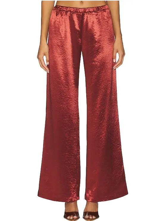 Amanda Uprichard Mariko Pants In . Also - Rust
