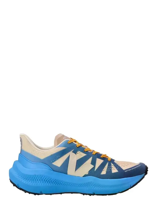 VEJA Logo Print Lace-up Sneakers - Blue