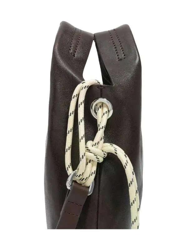 Bimba Y Lola Rope Detail Leather Tote Bag - Brown