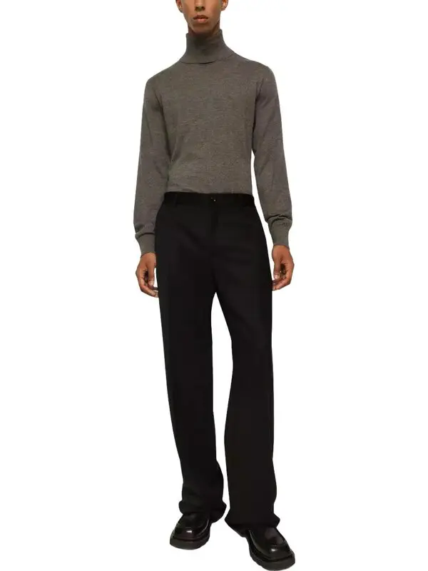 Dolce & Gabbana Cashmere High Neck Jumper - Grey