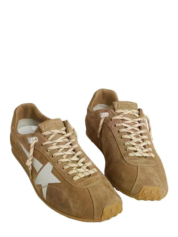 GOLDEN GOOSE Marathon Speed Suede Sneakers - Brown