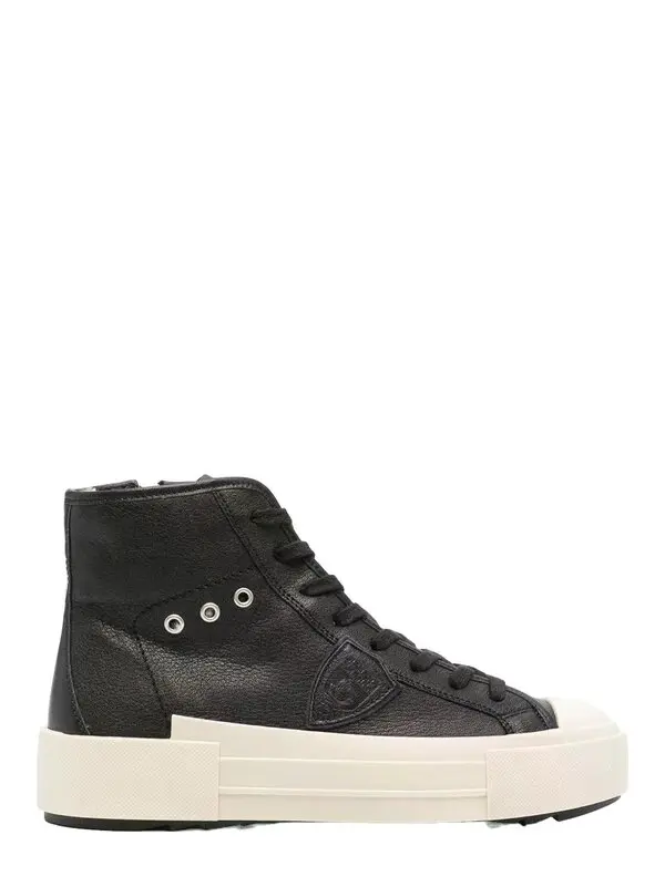 Philippe Model New Hybrid Mid Sneakers - Black