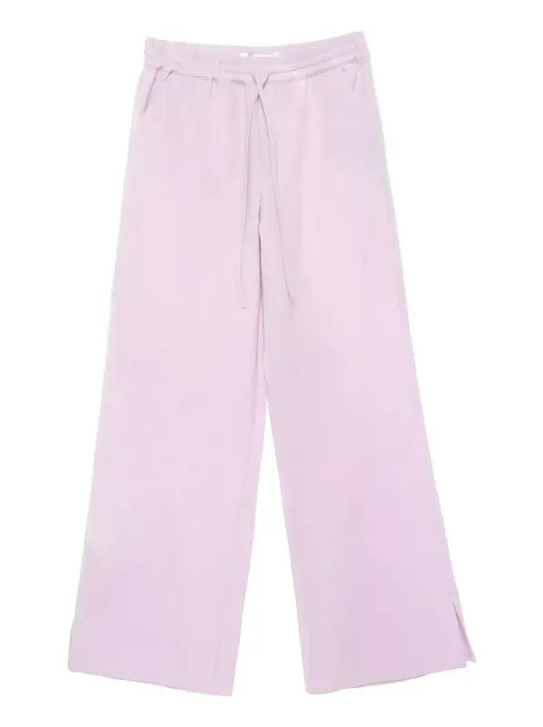 WON HUNDRED Wide-leg Track Pants - Pink