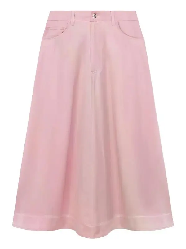 Nanushka Cintia Midi Skirt - Pink