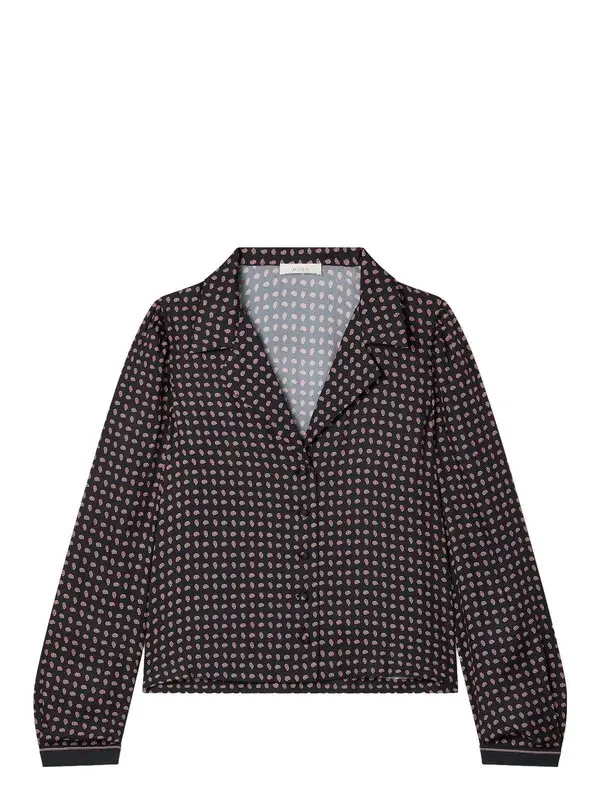 DÔEN Juliana Paisley-print Silk-blend Blouse - Multi