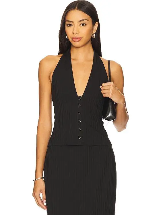 LOVERS AND FRIENDS Cassie Top - Black