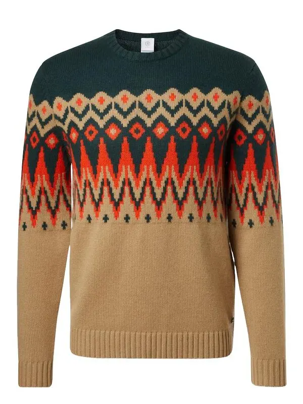 Bogner Ron Fair Isle Cashmere Sweater - Multicoloured