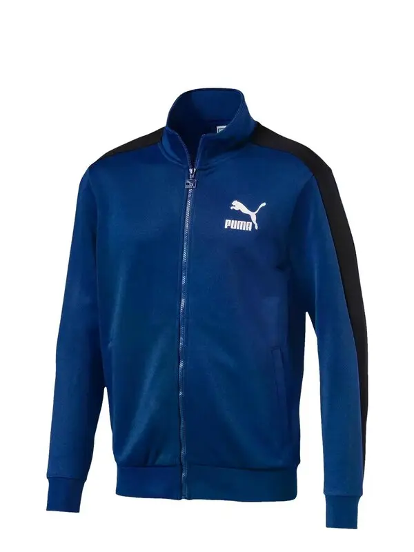 PUMA T7 Side-stripe Track Jacket - Blue
