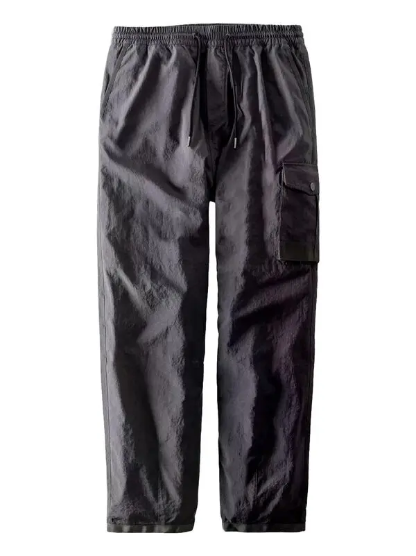 ST95 Logo Patch Track Pants - Black