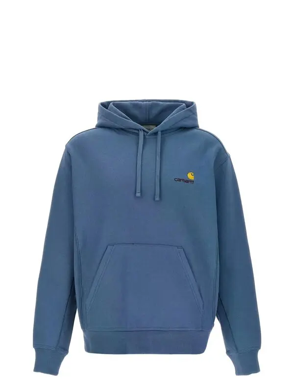 Carhartt Work In Progress American Script Hoodie - Blue