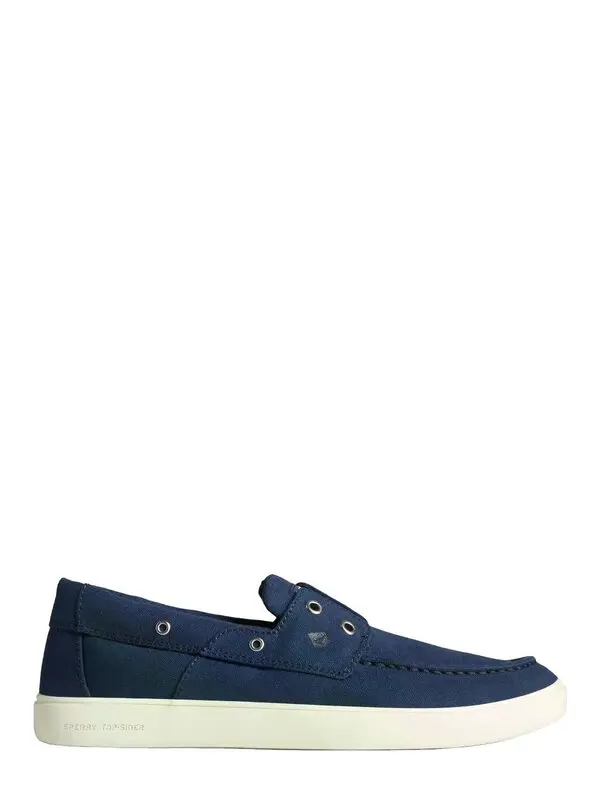 Sperry Outer Banks Two-eyelet Canvas Boat Shoes - Blue