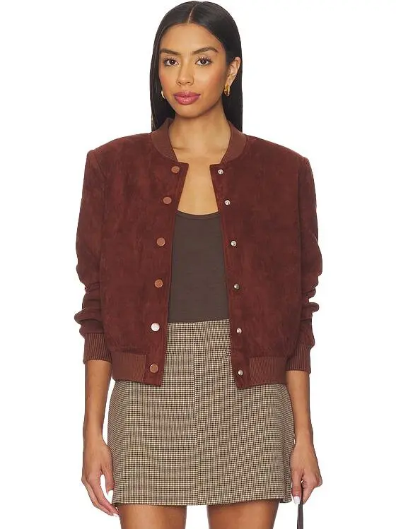 Astr The Label Olenna Jacket - Rust