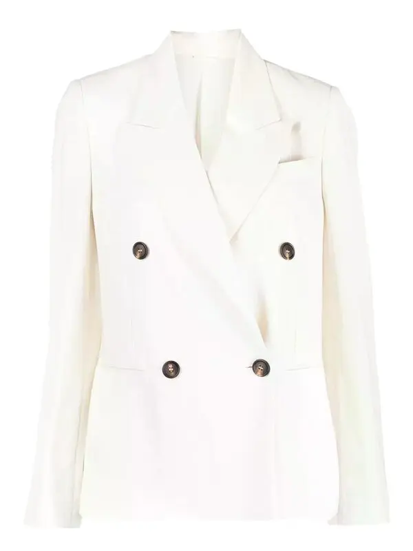 Brunello Cucinelli Double-breasted Blazer - Neutrals