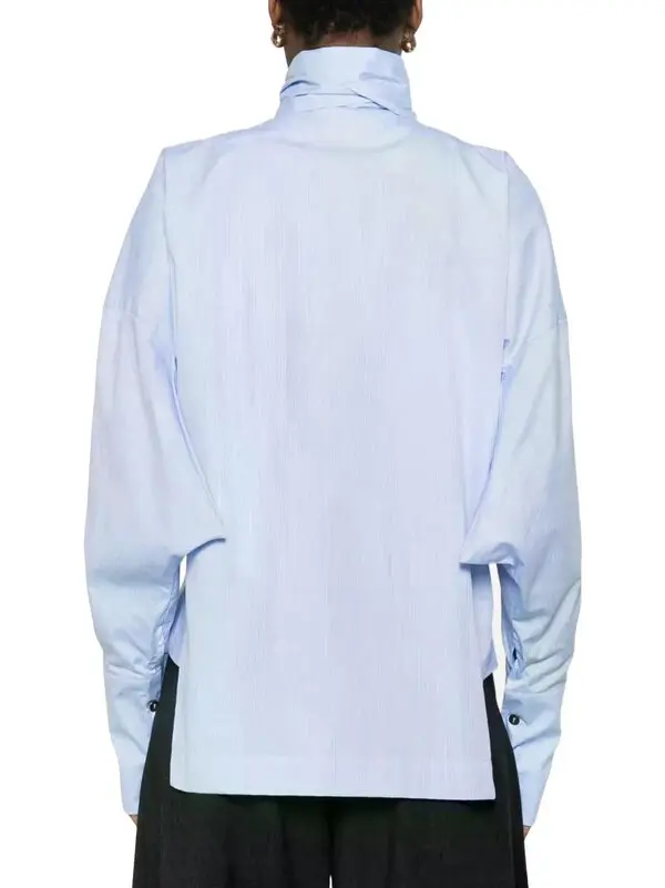 THELATEST Cecilia Bow-detail Shirt - Blue