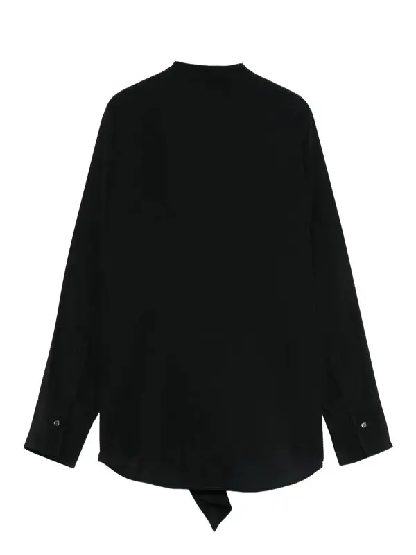 Alberto Biani Ruffled Shirt - Black