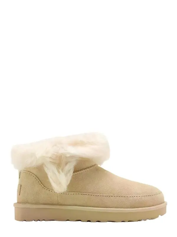 UGG Classic Ultra Mini Chalet Suede Boots - Neutrals