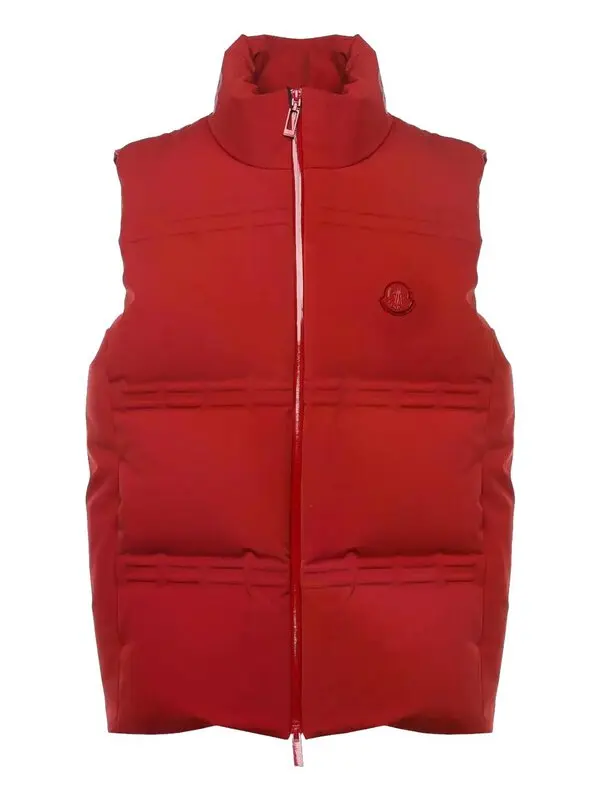 Moncler Padded Gilet - Red