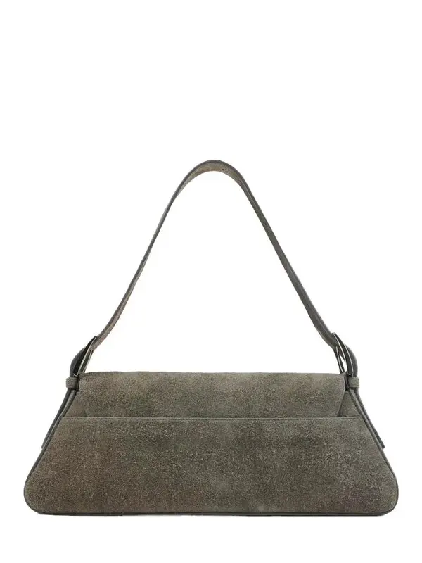Camper Suede Shoulder Bag - Grey