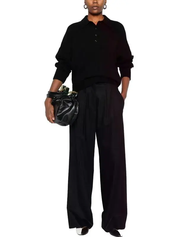 PT TORINO Frankie Tailored Trousers - Black