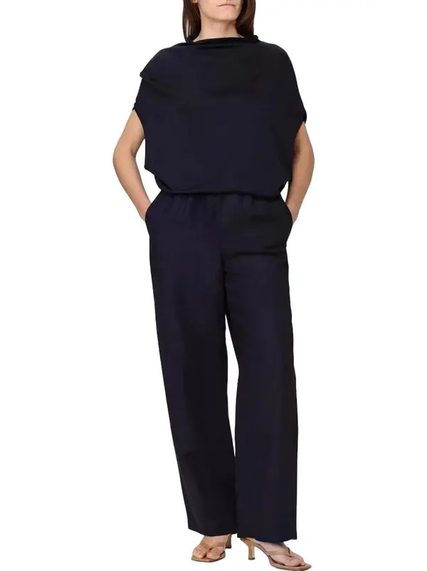 Fabiana Filippi Roll Neck Knitted Top - Blue
