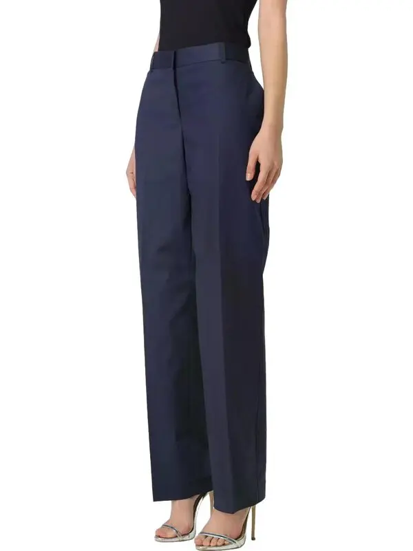 Alberta Ferretti Concealed Closure Trousers - Blue