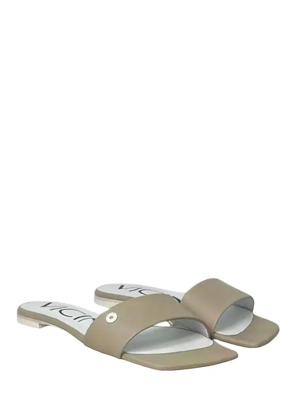 Vicini Square-toe Sandals - Neutrals