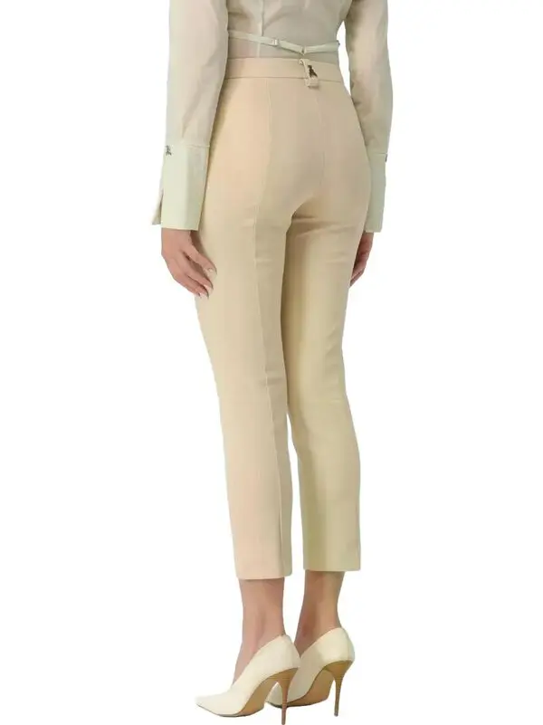 Patrizia Pepe Appliqué Trousers - Neutrals