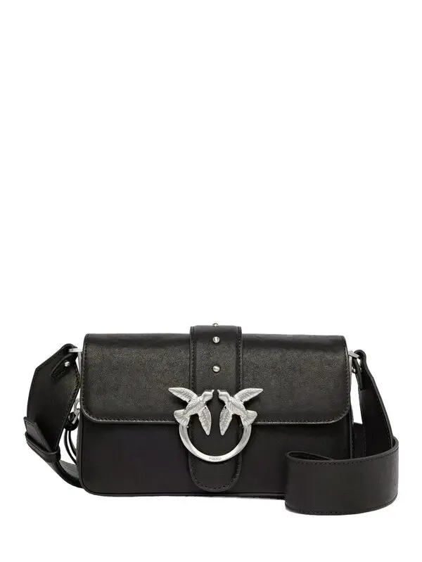 Pinko Mini Love One Cross Body Bag - Black