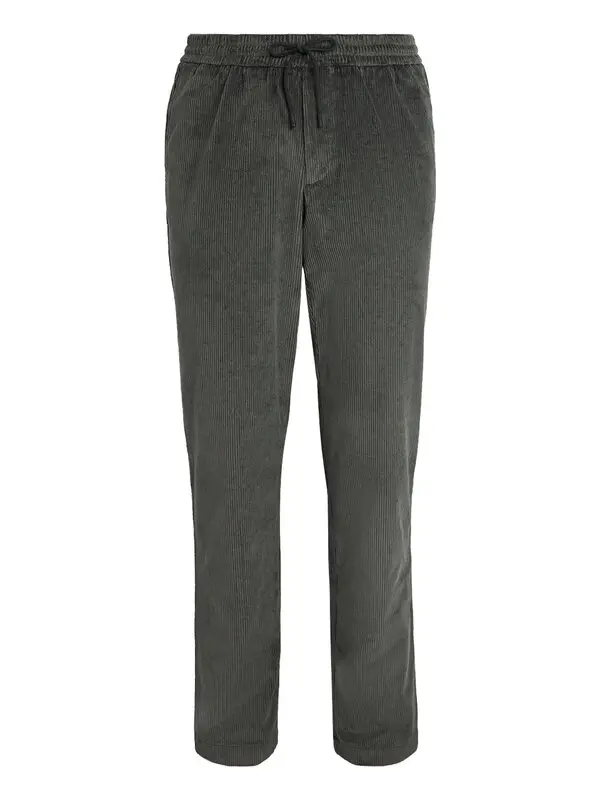 Sease Corduroy Slim Trousers - Green