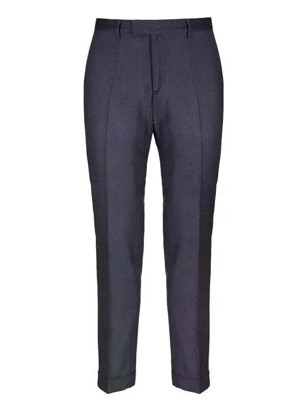 BRIGLIA 1949 Cuffed Trousers - Grey