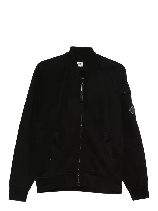 C.P. COMPANY Lens Pocket Bomber Jacket - Black