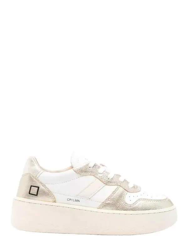 D.a.t.e. Court Platform Sole Sneakers - White