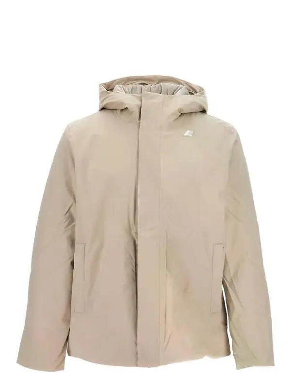 K-WAY Zip-fastening Padded Jacket - Neutrals