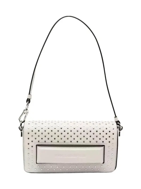 Karl Lagerfeld Ikon Studded Shoulder Bag - Neutrals