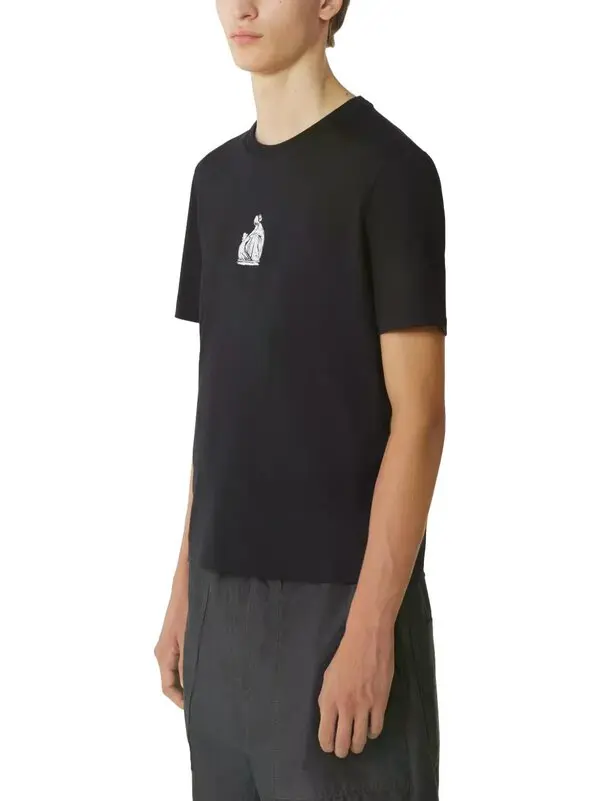 LANVIN Graphic-print T-shirt - Black