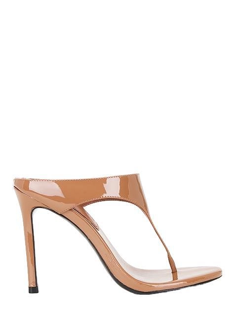 BLACK SUEDE STUDIO Laurel 100 Mule - Tan