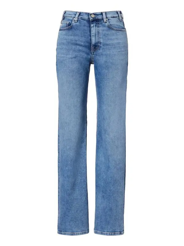 Ag Baggy Wide-leg Jeans - Blue