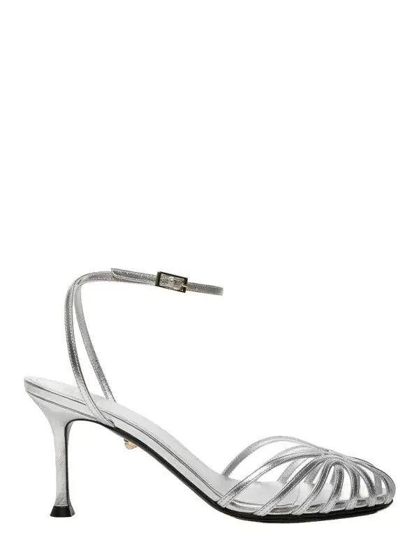 ALEVI MILANO Slingback Heeled Sandals - Silver